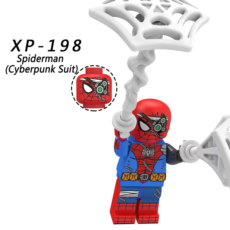 Spider Man Minifigures Mysterio Quentin Beck Spiderman Stealth Suit ...