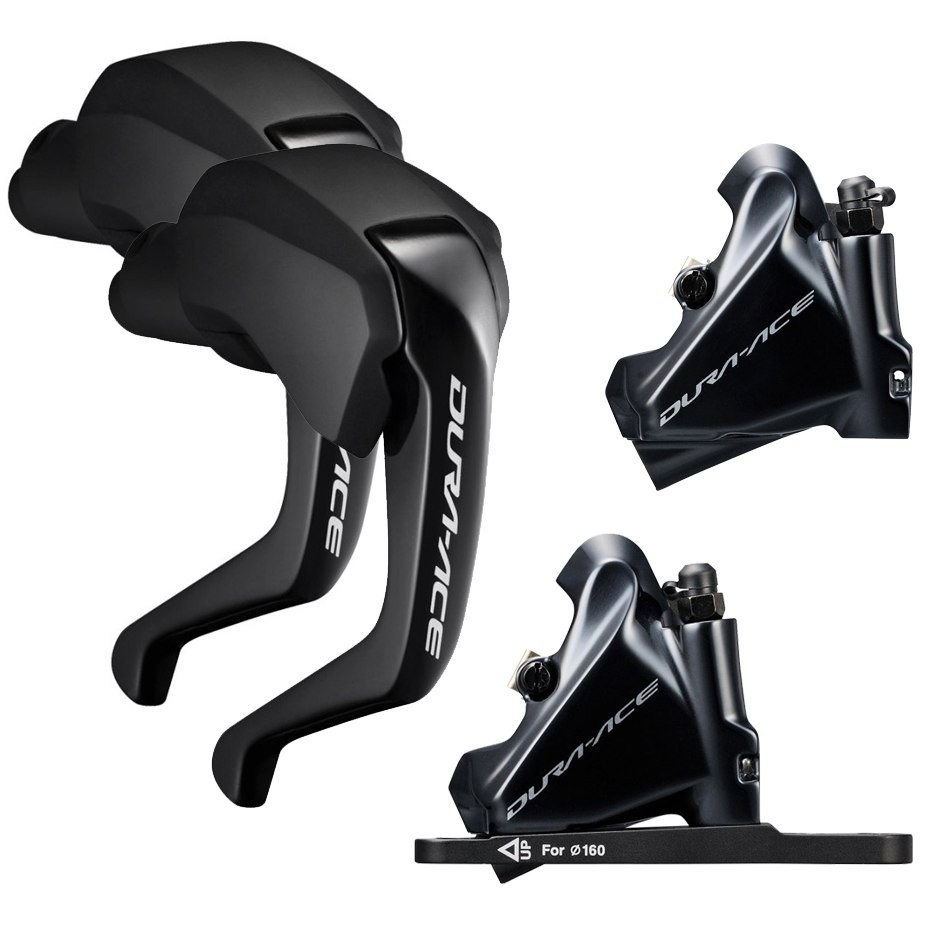 Shimano DURA-ACE DI2 Triathlon/TT - Hydraulic Disc Brake - DUAL CONTROL LEVER - 11-speed ...