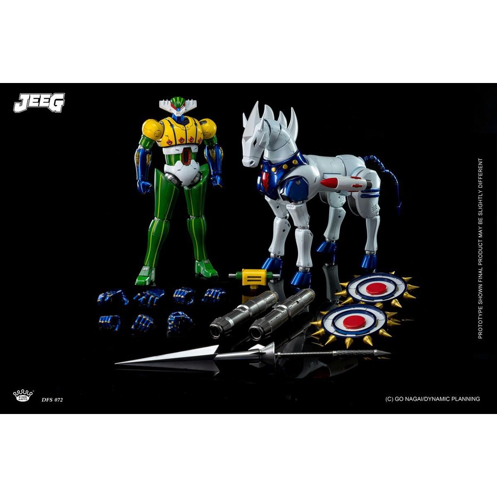 King Arts -Steel Jeeg DFS072 - KOTETSU JEEG & PANTHEROID - 25cm (Jeeg ...