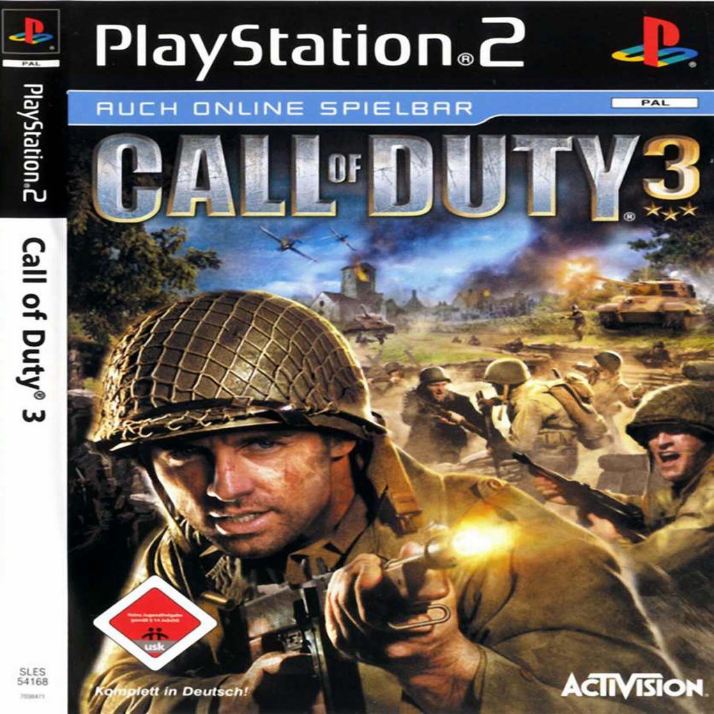 Call of duty 3 [USA] [GAME PS2 DVD] | Shopee Thailand
