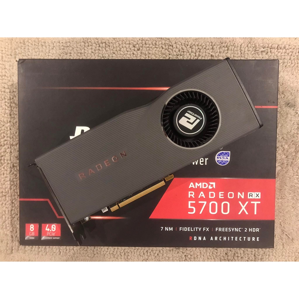 AMD Radeon Powercolor RX 5700XT 8GB | Shopee Thailand