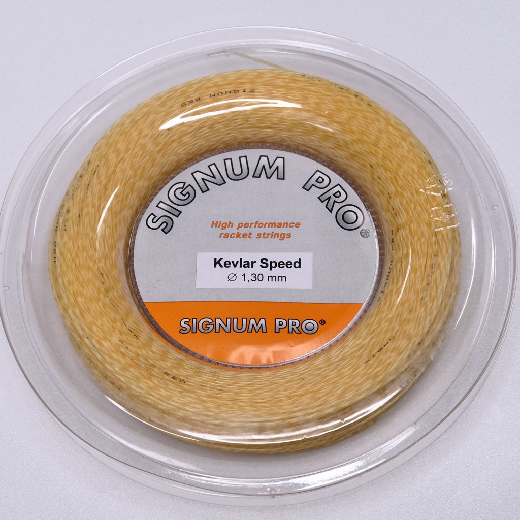 SIGNUMPRO KEVLAR SPEED ∅1.30mm.*200m. เอนเทนนิส สำหรับเพิ่มความเร็วและ ...