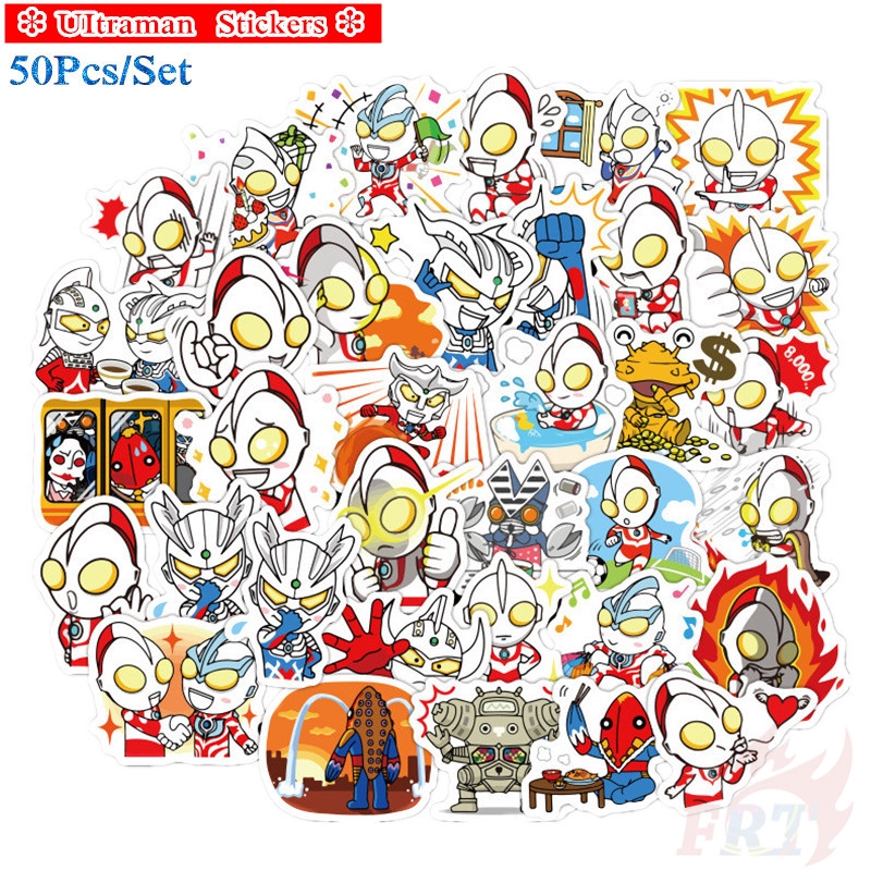 Ultraman - Series 02 Ultraman & Monster สติ๊กเกอร์ 50Pcs/Set Anime DIY ...