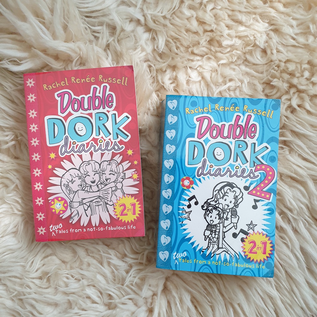 Double Dork Diaries เล่ม 1-2 by Rachel Renée Russell (หนังสือภาษาอังกฤษ ...