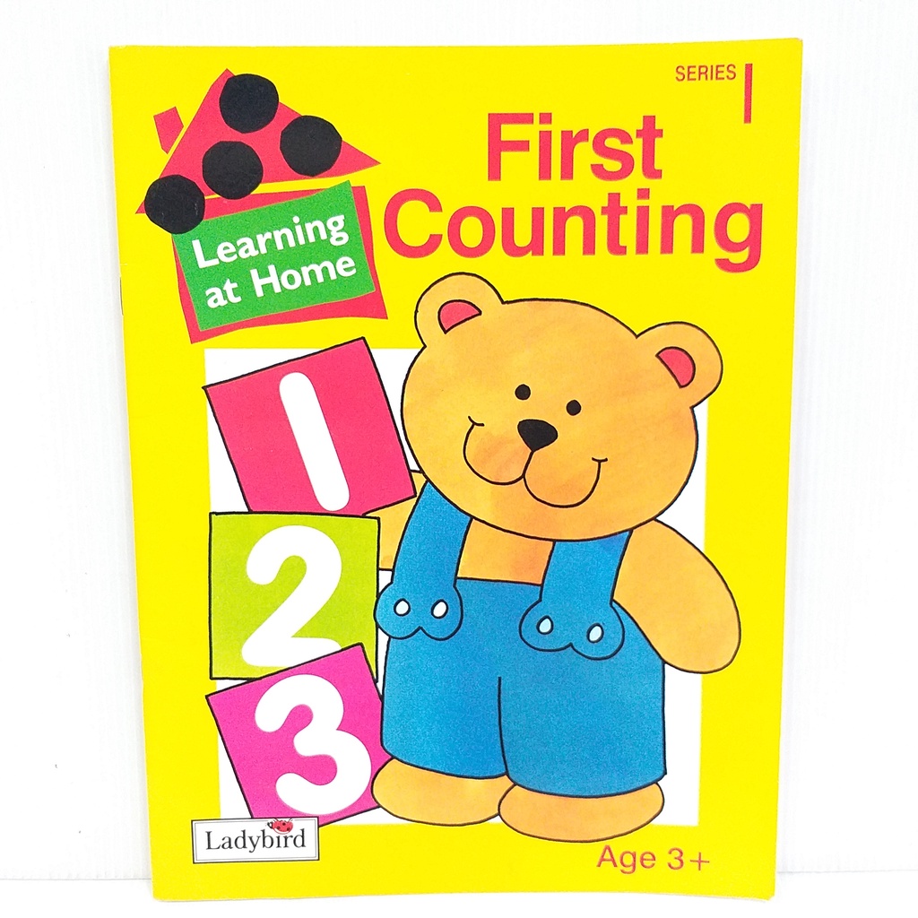 First Counting หนังสือแบบฝึกหัดภาษาอังกฤษ มือสอง สอนเรื่องการนับ จำนวน ...