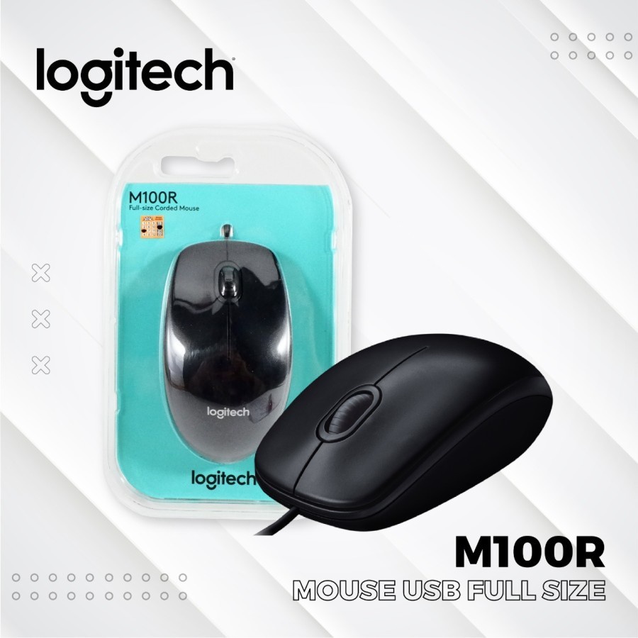 Logitech M100R / M 100R เมาส์ออปติคอล USB | Shopee Thailand
