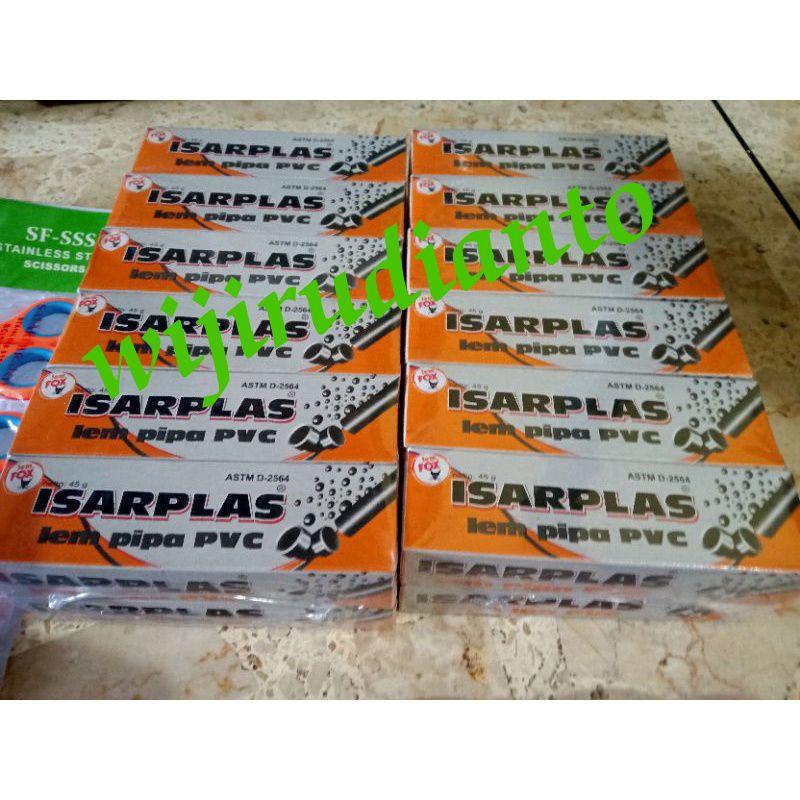 กาว ISARPLAS กาวพีวีซี แบบขนาน 45 กรัม | Shopee Thailand