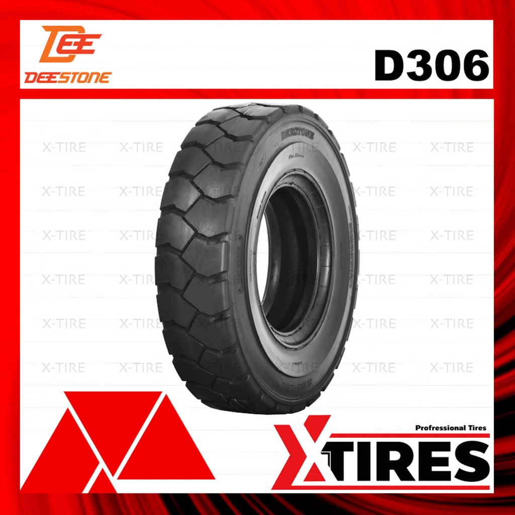 ยาง"ตัน"รถโฟล์คลิฟท์ 6.50-10 ยี่ห้อ DEESTONE รุ่น D306 Forklift ยางตัน | Shopee Thailand