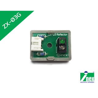 INEX ZX-03G แผงวงจรตรวจจับแสงสีเขียอินฟราเรดสะท้อน/IR/infrared sensor/เซนเซอร์/อินฟราเรด/ตรวจจับ ...
