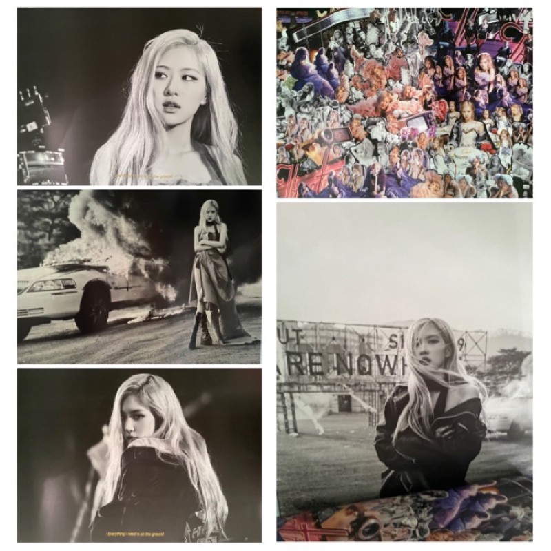 [พร้อมส่ง]โปสเตอร์ Rosé - First Single Album -R- ของแท้ | Shopee Thailand