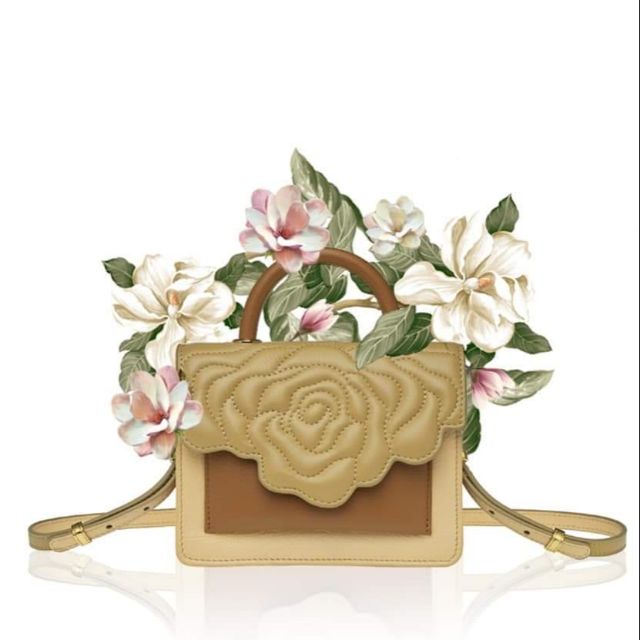 Aristotle Rose Bag รุ่น Jumbo Rosy Box สี Latte Art ที่สุดของที่สุดค่ะ ...