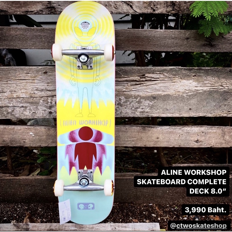 ชุดสเก็ตบอร์ด ALIEN WORKSHOP SKATEBOARD COMPLETE 8.0” | Shopee Thailand