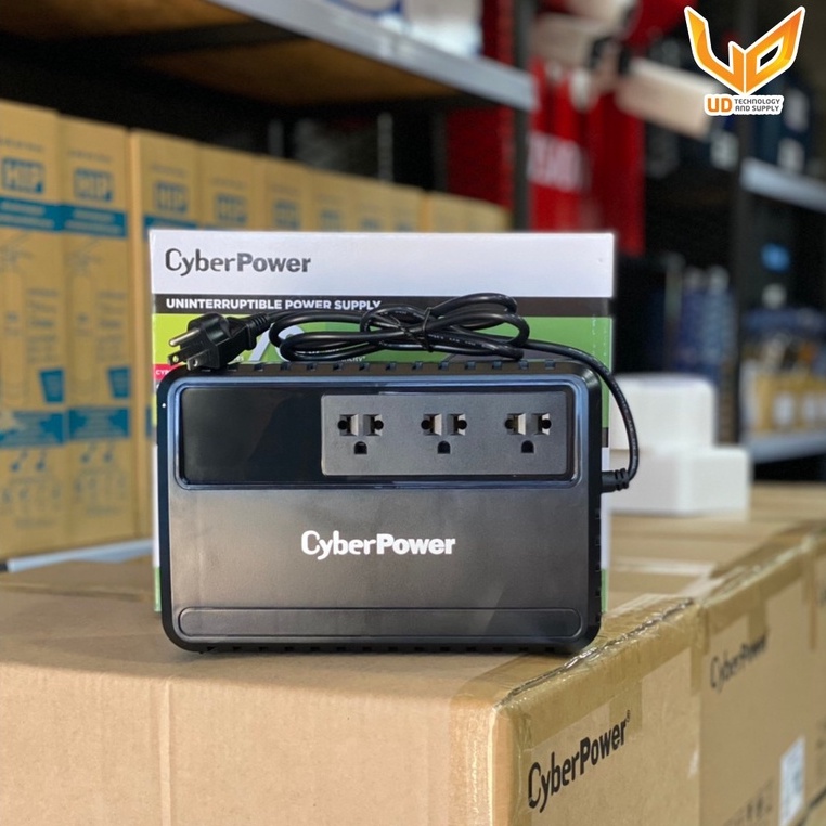 เครื่องสำรองไฟ CyberPower UPS BU600E-AS / BU650E-AS 360WATT รับประกัน ...
