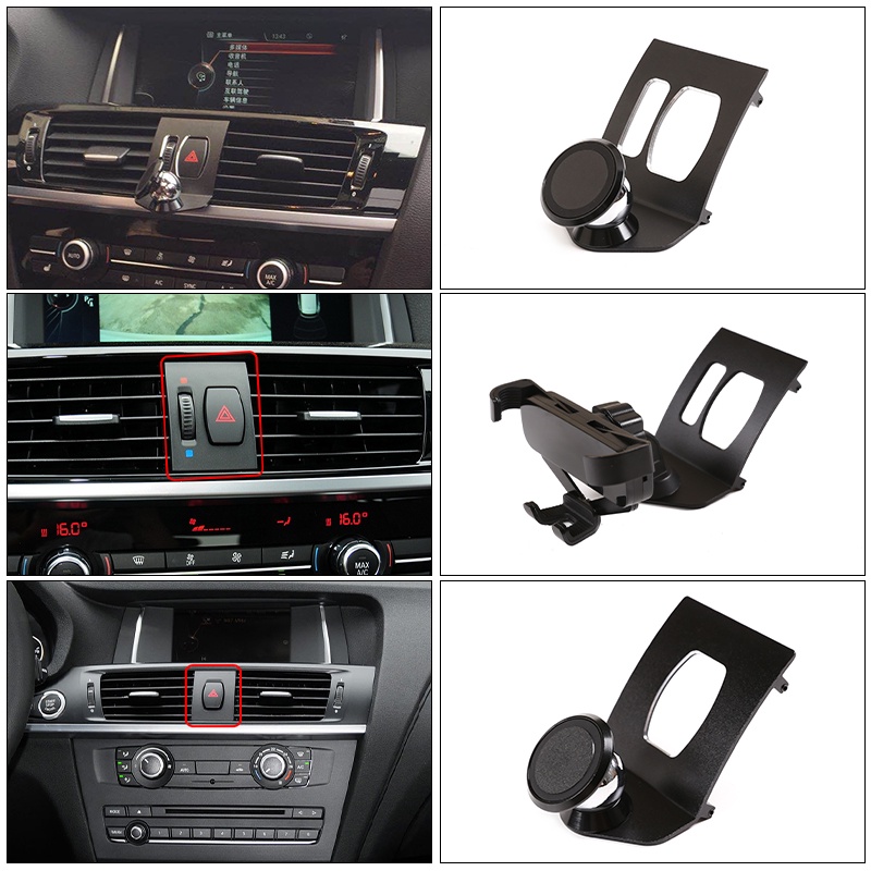 Car Support Mobile Phone Accessories For BMW X3 X4 F25 F26 2010-2016 ...