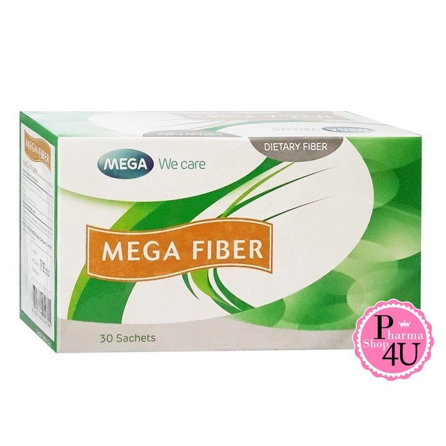 Mega We Care Mega Fiber 30 ซอง เมก้า วี แคร์ ไฟเบอร์ [1956] | Shopee ...