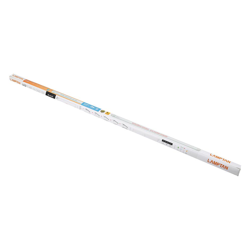 หลอด LED T8 GLOSS 18 วัตต์ DAYLIGHT G13 LAMPTAN หลอดไฟ LED LED TUBE ...