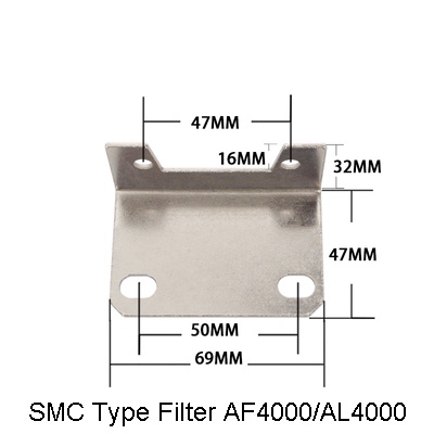 แบร็คเก็ตเหล็ก AF2000 AF3000 AF4000 AF2000-02 AF3000-02 AF3000-03 ...