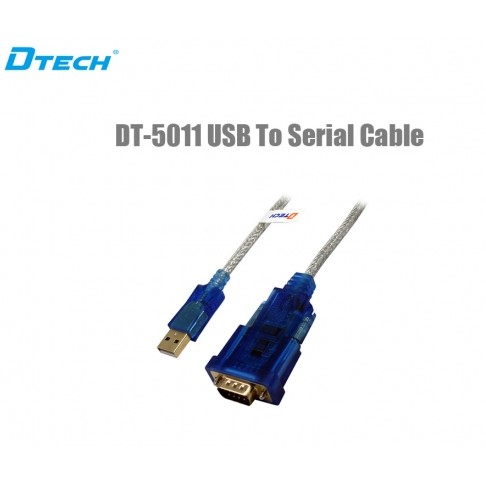 DTECH USB to RS232 รุ่น DT-5011 Serial Cable 1.2เมตร /ออกใบกำกับภาษีได้ DT5011 | Shopee Thailand