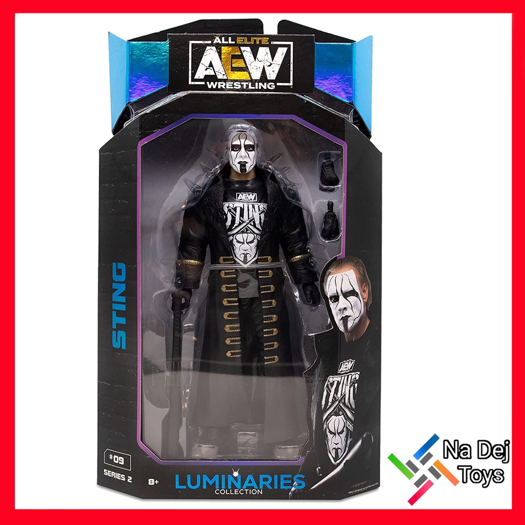 Jazwares AEW Luminaries Collection Sting 6" Figure มวยปล้ำ ลูมินารี่ส์ คอเลคชั่น สติง ขนาด 6 ...