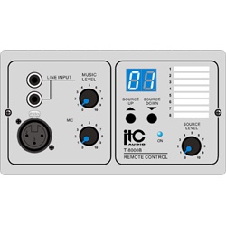 ITC AUDIO T-8000B | ชุดควบคุมระยะไกลพร้อมเต้ารับสัญญาณ Remote Control ...