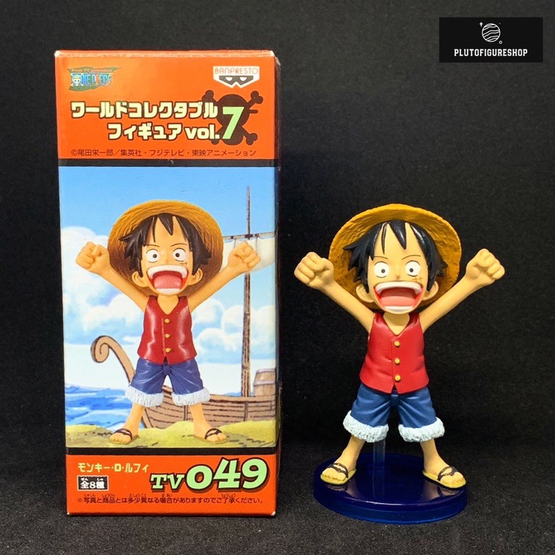 ---WCF ONEPIECE--- Luffy TV049 มือสองพร้อมกล่อง(มีรอยตามภาพ) Lot Jp ของ ...
