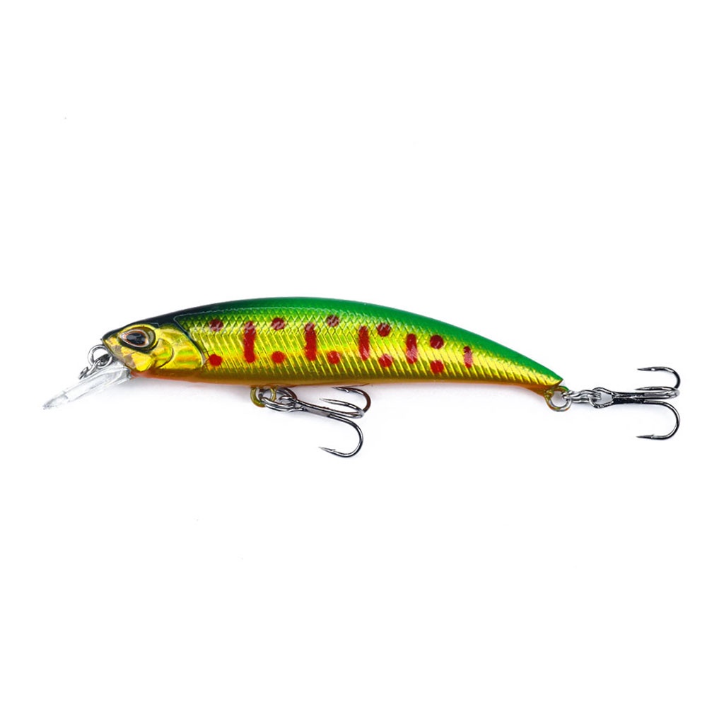 [Value Choice] HENGJIA เหยื่อตกปลาประดิษฐ์ 8 ซม. 9 กรัม ตา 3D ตะขอแหลม ...