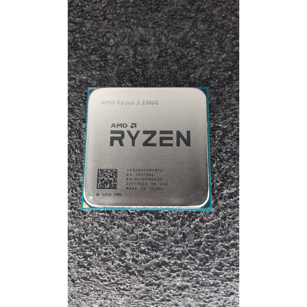 CPU (ซีพียู) AMD RYZEN 3 3200G 3.6 GHz Integrated GraphicsRadeon Vega 8 ...