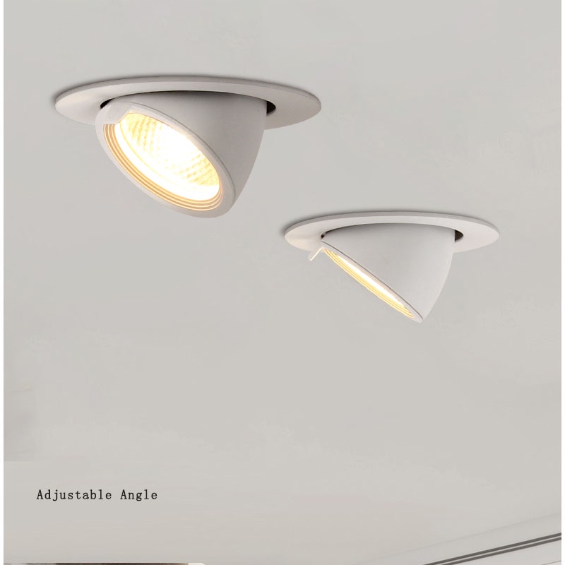 LED Down Light Adjustable LED Spotlight Downlight Recessed Spot Lights for Home Shop | Shopee ...