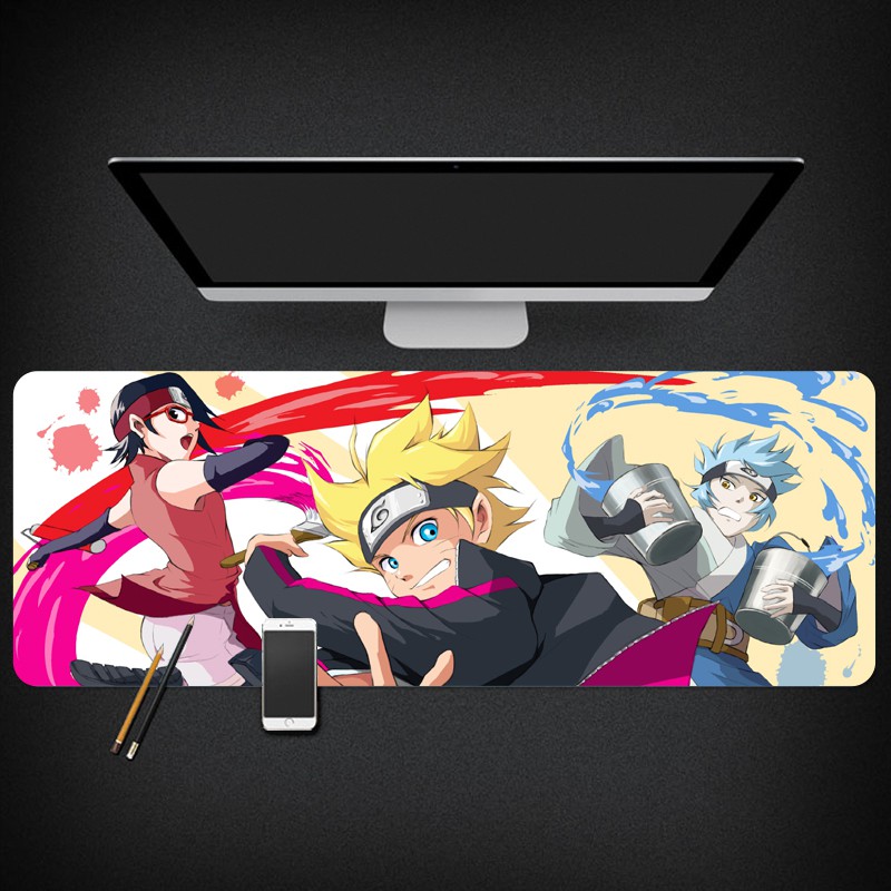Naruto Merchanded Mouse Pad Naruto Kakashi Sasuke อะนิเมะญี่ปุ่นตาราง ...