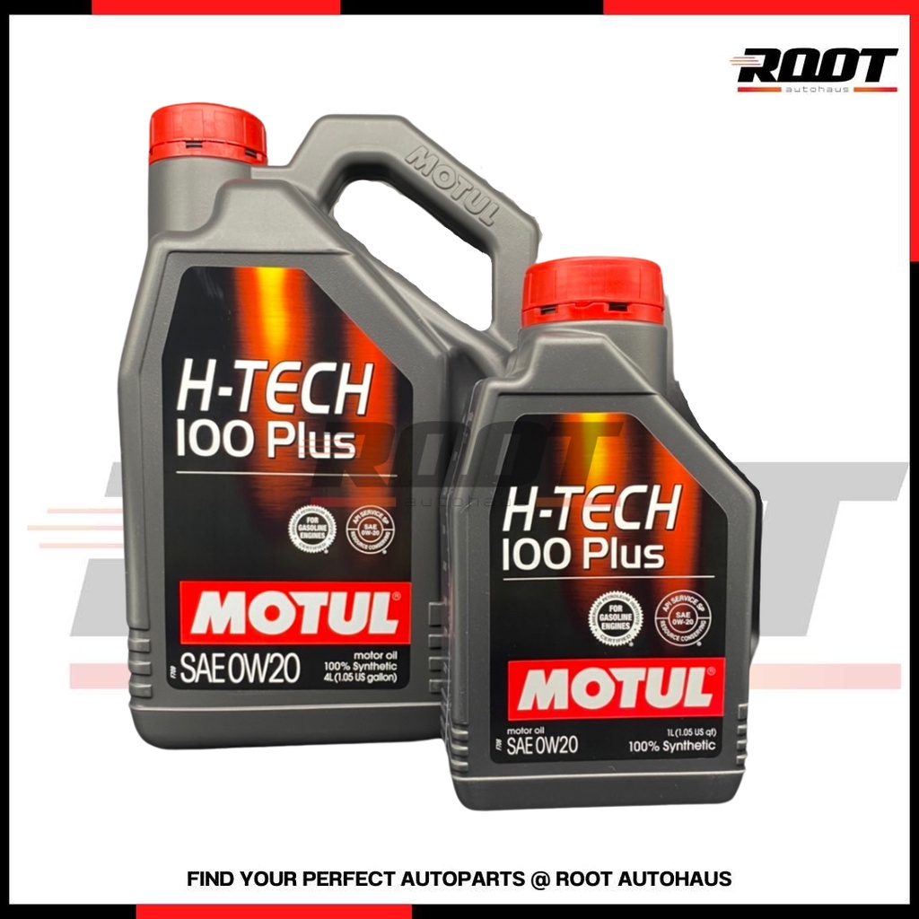 MOTUL SAE 0W-20 H-TECH 100 PLUS API SP | Shopee Thailand
