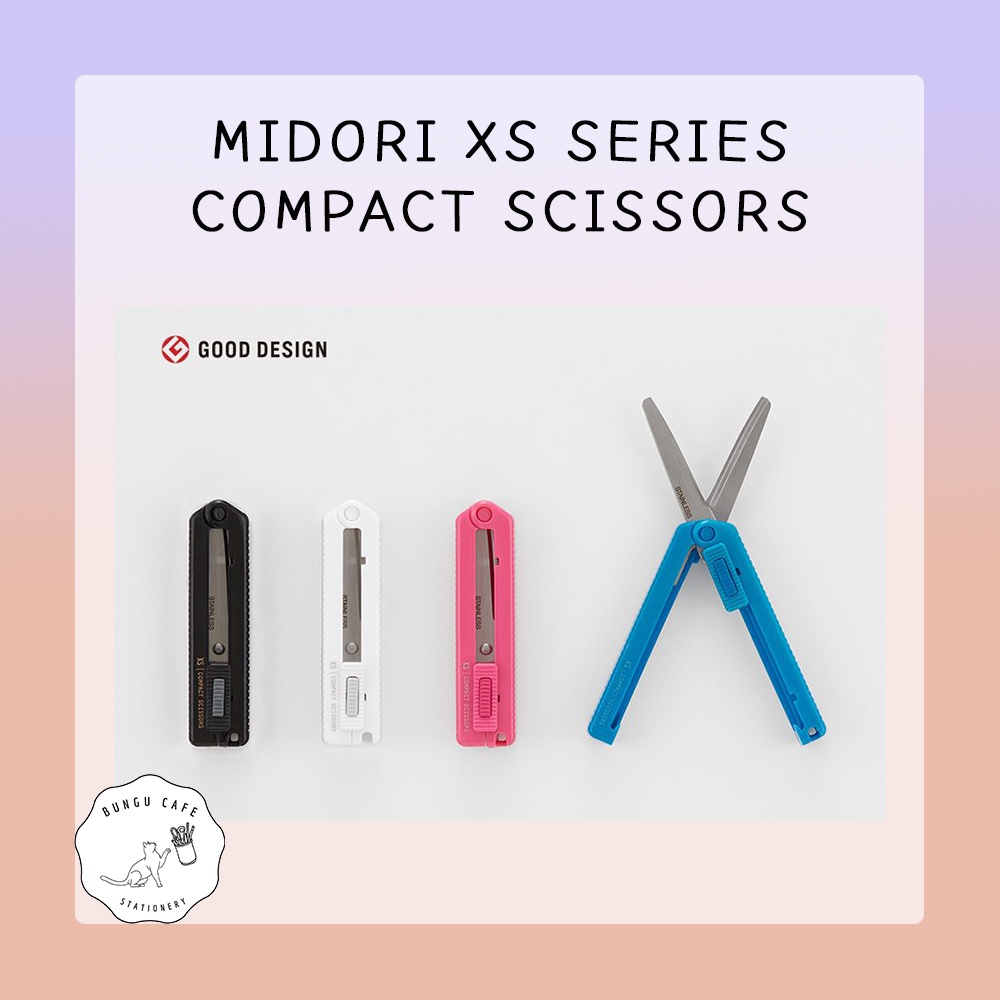 Midori XS Compact Scissor // มิโดริ กรรไกรขนาดเล็ก สำหรับพกพาไปได้ทุก ...