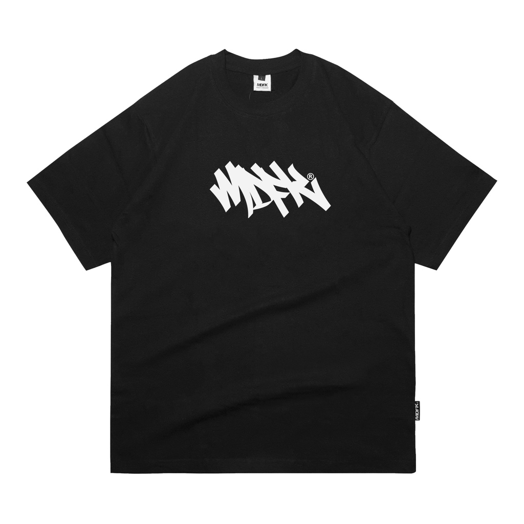 เสื้อยืด MDFK TAG GRAFFITI LOGO | Shopee Thailand