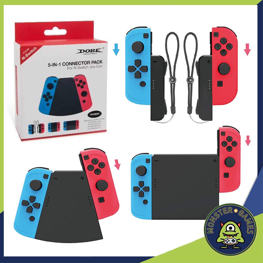 DOBE 5 IN 1 Connector Pack For Switch Joy-Con (TNS-19021)(Dobe switch ...