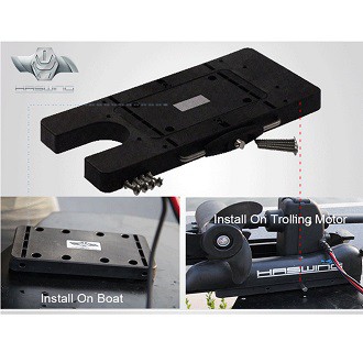 Haswing Quick Release Bracket (ฐานติดตั้งและถอดมอเตอท้ายเรือแบบหมุนได้) | Shopee Thailand