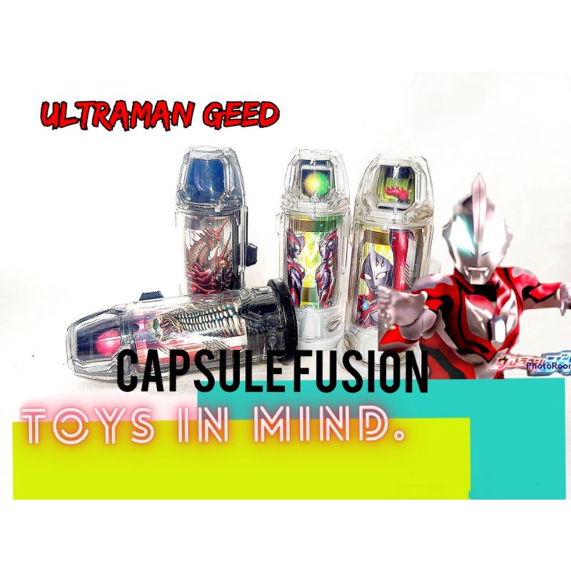 Ultraman Geed capsule fusion | Shopee Thailand