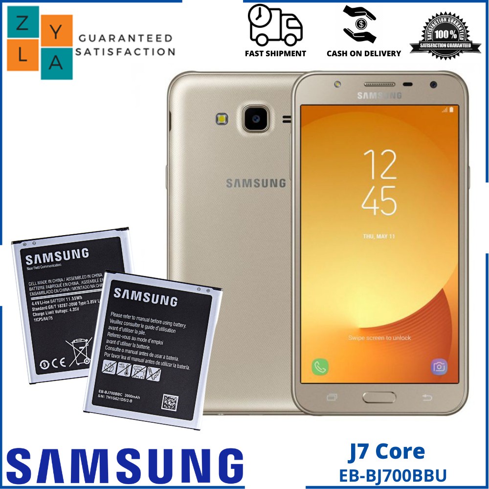 Samsung Galaxy J7 CORE รุ่น EB-BJ700BBU แบตแท้ | Shopee Thailand