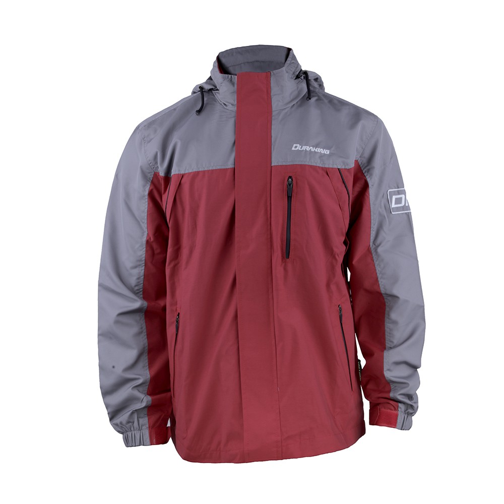 Dk Jacket LS (ชาย) Coluka Maroon Grey | Shopee Thailand