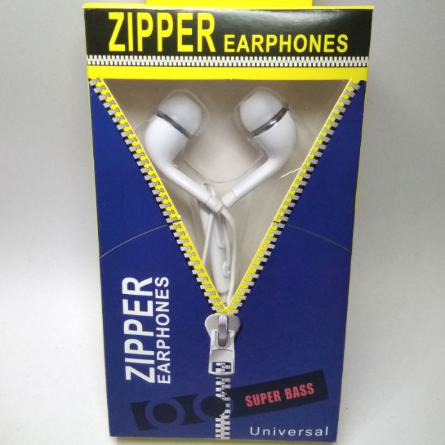 หูฟัง สมอลทอร์ค Zipper (Super Bass) | Shopee Thailand