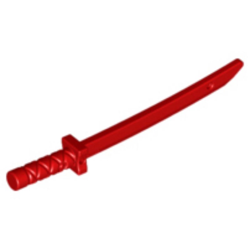 Part Minifigure Weapon 21459/30173b Sword, Shamshir/Katana (Square ...