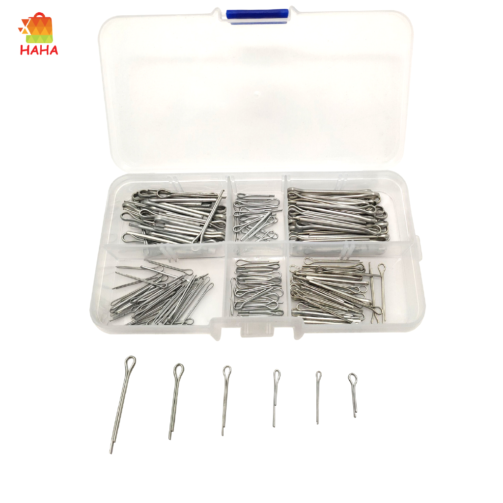 175pcs split cotter pin clip fastener pin Set | Shopee Thailand