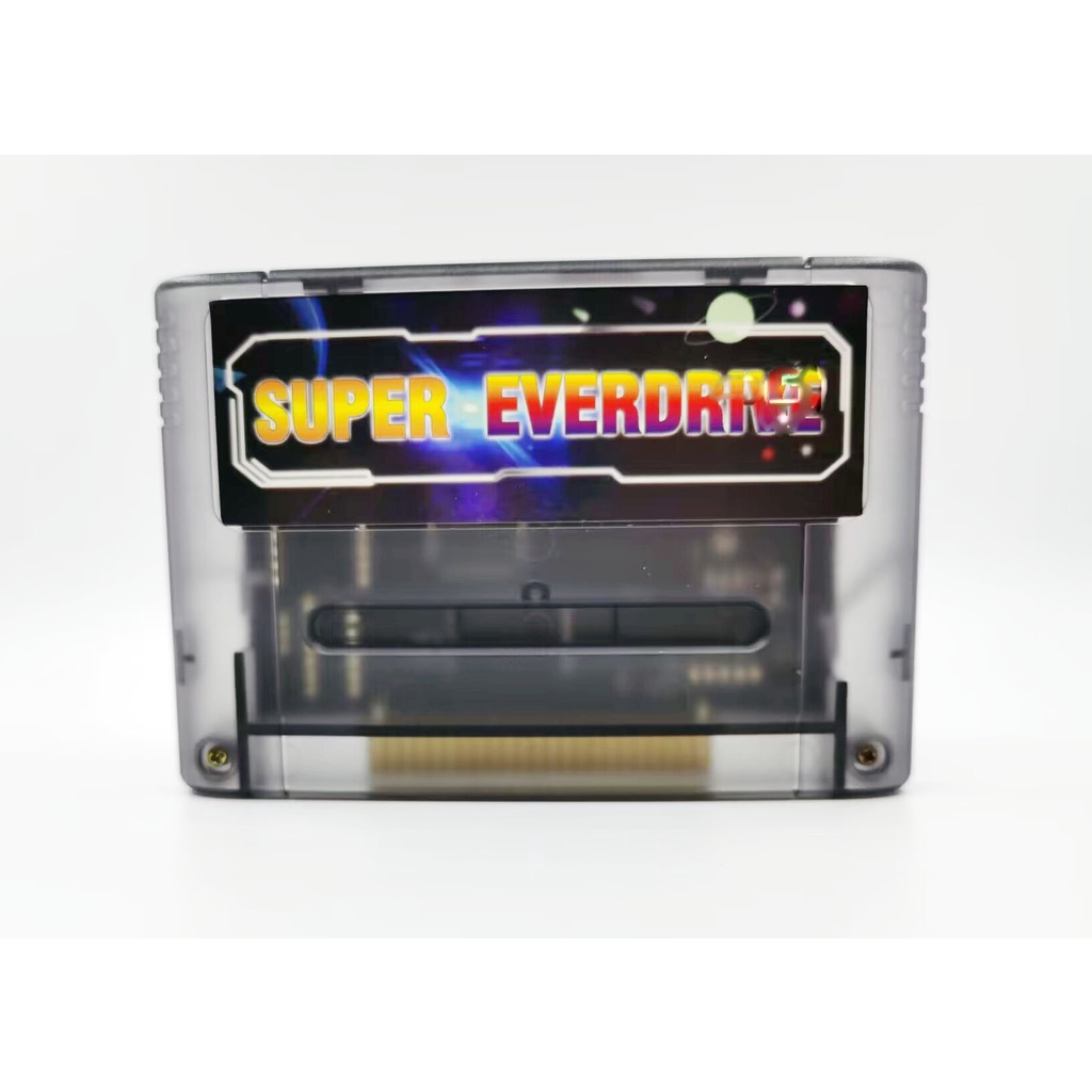 ตลับหมึกเกมย้อนยุค SUPER Nintendo Card SFC การ์ดเกม SUPER EVERDRIVE ...