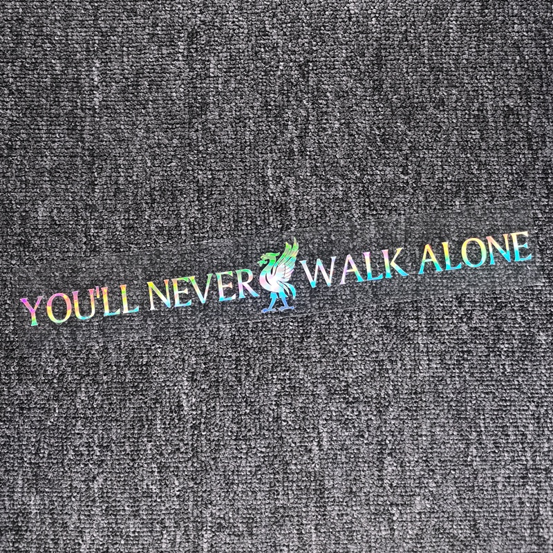 สติ๊กเกอร์ติดรถ Liverpool Youll Never Walk Alone ฟุตบอลตกแต่งสําหรับ ... สติ๊กเกอร์ติดรถ Liverpool Youll Never Walk Alone ฟุตบอลตกแต่งสําหรับ ...