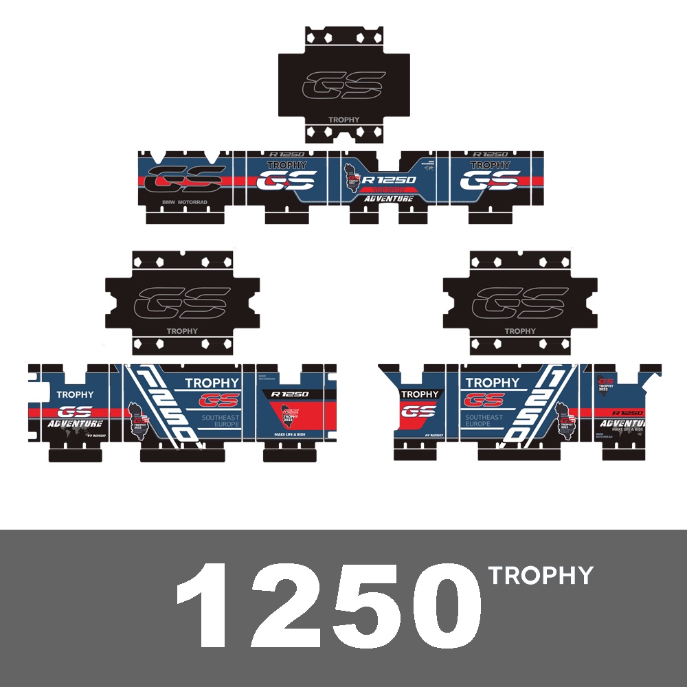 For BMW Panniers Box Decal R1250GS ADV Adventure Rallye 2019-2023 GS ...