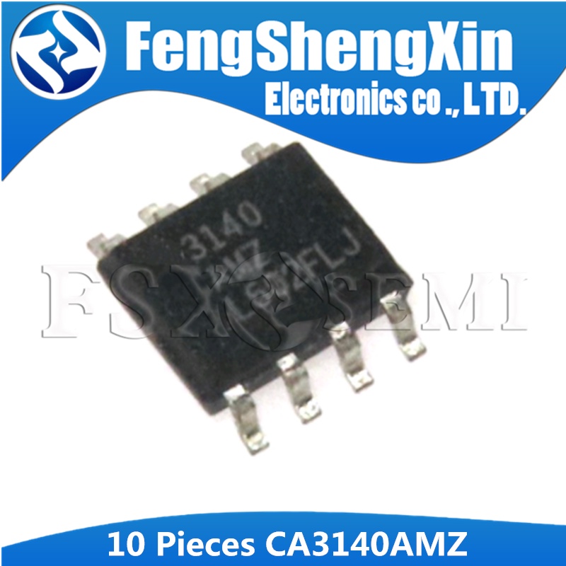 ไอซีขยายเสียง CA3140AMZ CA3140A CA3140 3140AMZ CA3140AM SOP-8 10 ชิ้น ...