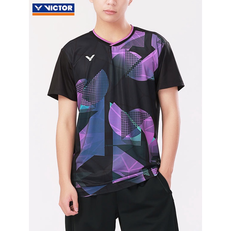 Victory เสื้อยืดแบดมินตัน แขนสั้น แบบแห้งเร็ว Li Zhi Jia | Shopee Thailand