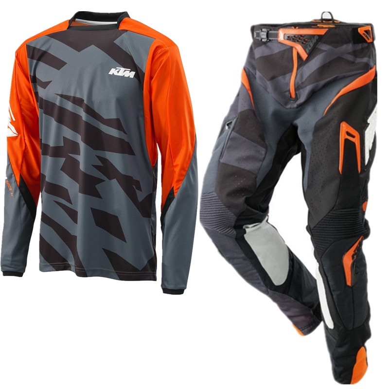 High quality! KTM Motocross Clothing fox Dirt Bike Jersey And Pant Moto ...