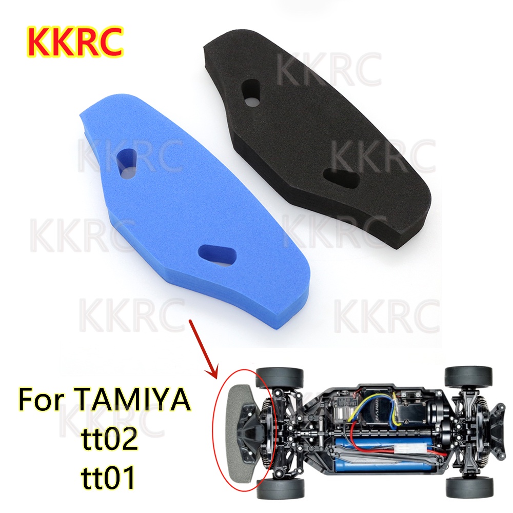 Tamiya TT01 TT02 ฟองน้ํากันชนหน้า ป้องกันการชน สําหรับรถบังคับ Tamiya TT-01 TT-02 | Shopee Thailand