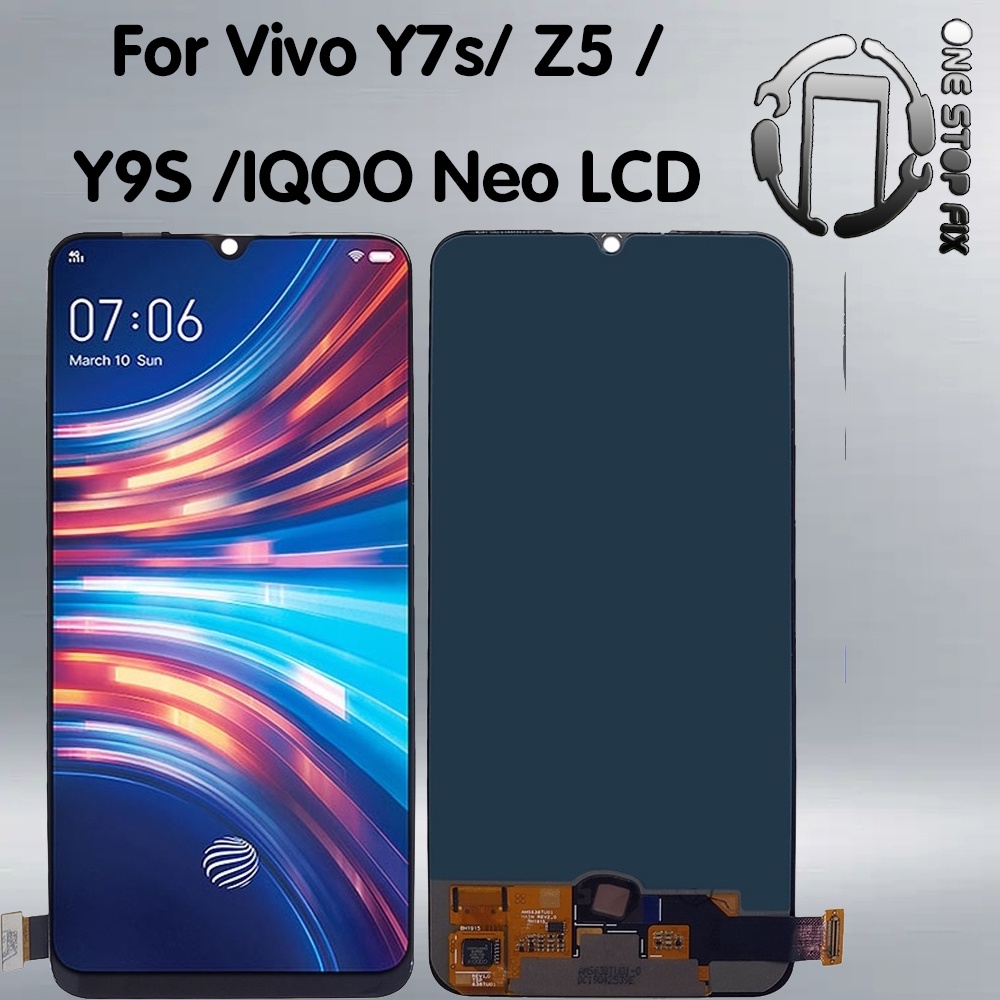 อะไหล่หน้าจอสัมผัสดิจิทัล LCD แบบเปลี่ยน สําหรับ VIVO S1 Z5 Y7s Y9s VIVO iQOO Neo 855 | Shopee ...