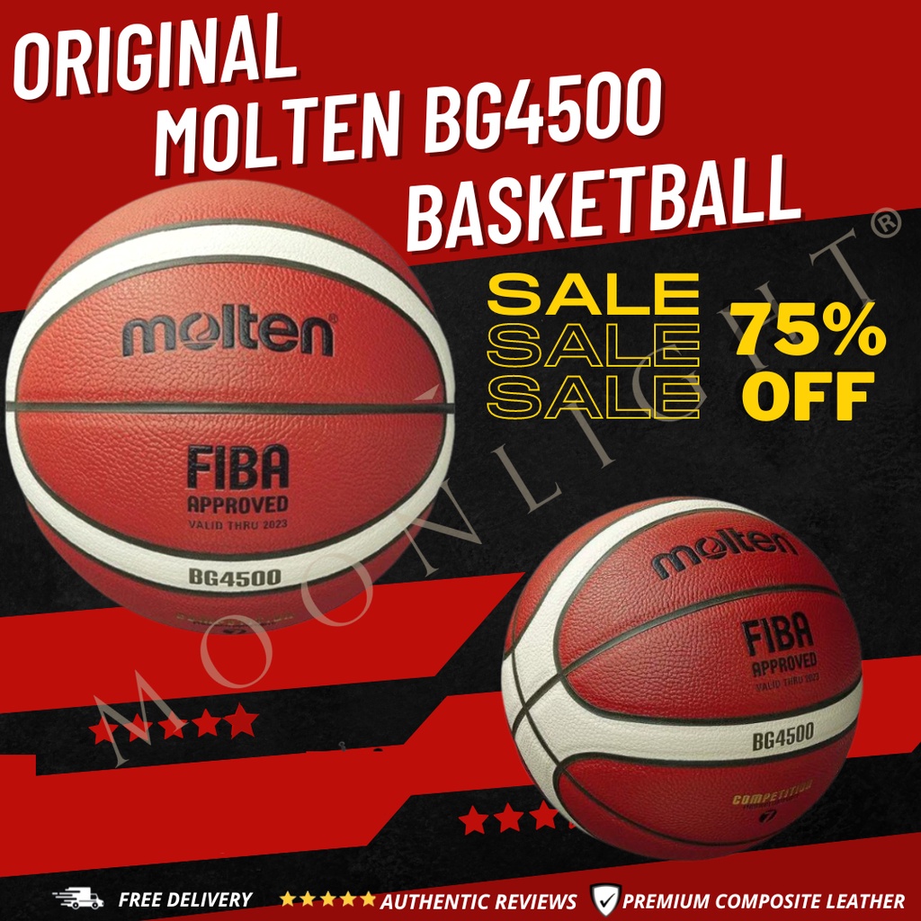 Bg series moten BG4500 ลูกบาสเก็ตบอล หนัง PU ดูดซับความชื้น กันลื่น ทน ...