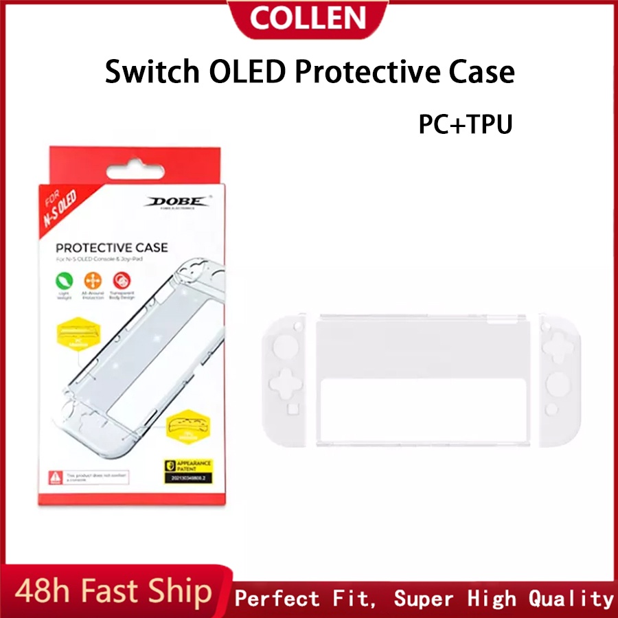 Tns-1133c ชุดเคส PC TPU คริสตัล สําหรับ Switch OLED Console NS OLED | Shopee Thailand